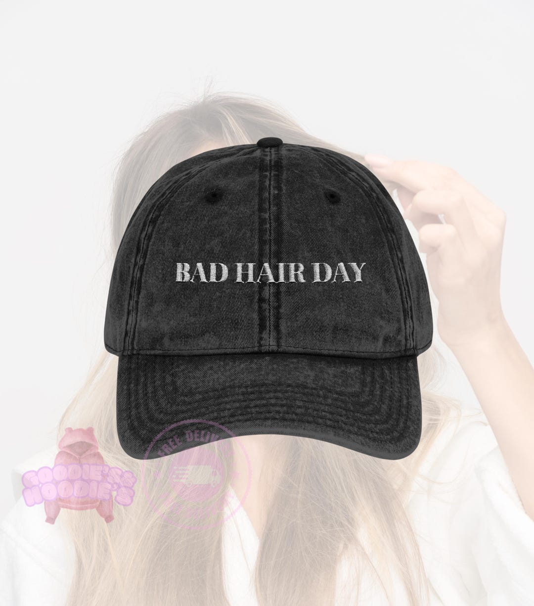 Bad Hair Day Hat Cap Funny Hat - Etsy