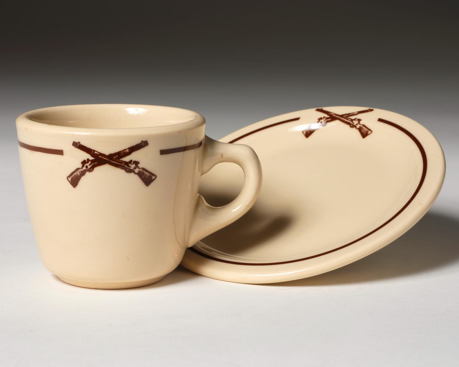 Vintage Iro-tan Heavy Duty Rifle Motif Dinnerware - Etsy