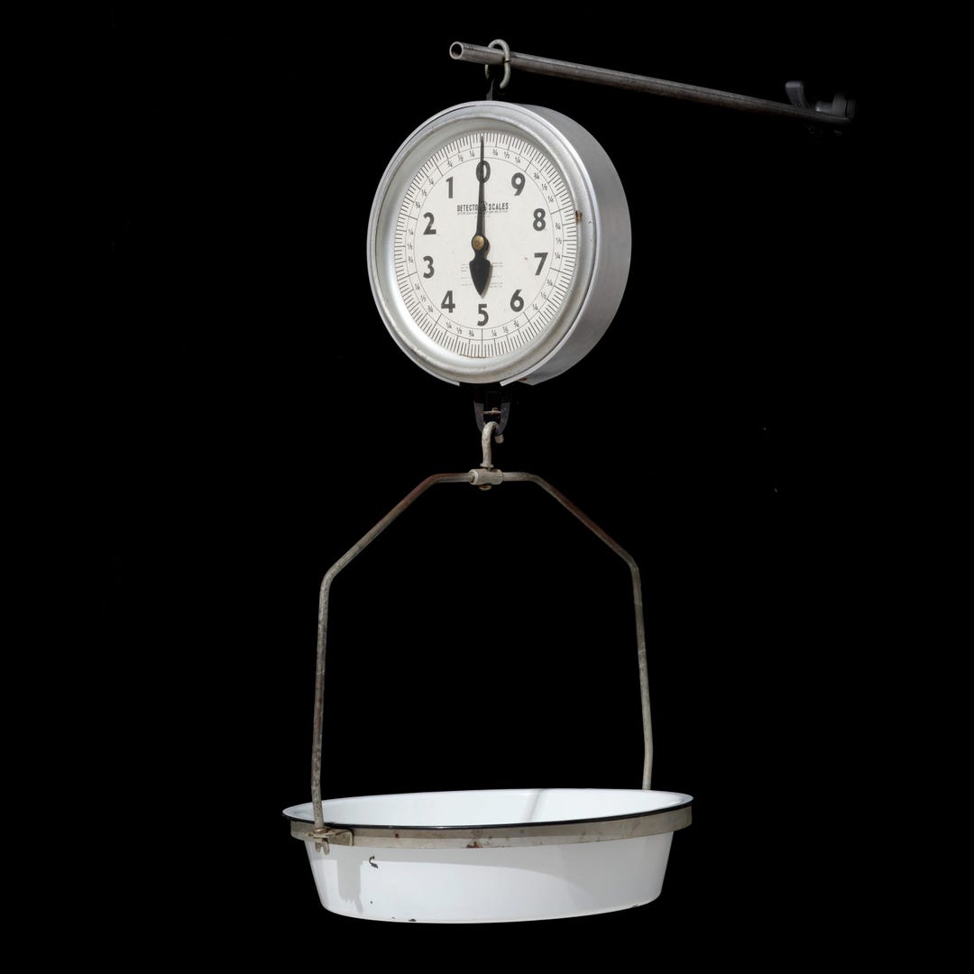 Detecto Double Sided Dial Hanging Scale - Etsy