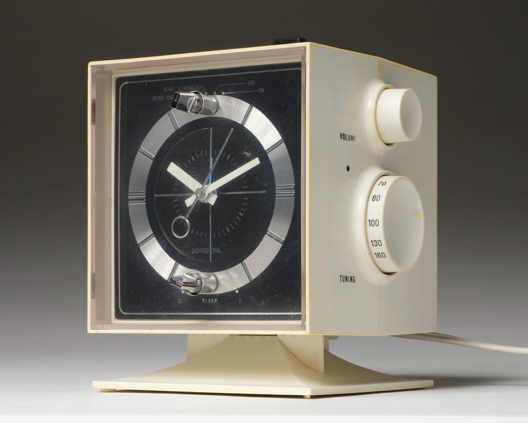 Vintage General Electric Mid-century Styled AM Radio Clock - Etsy