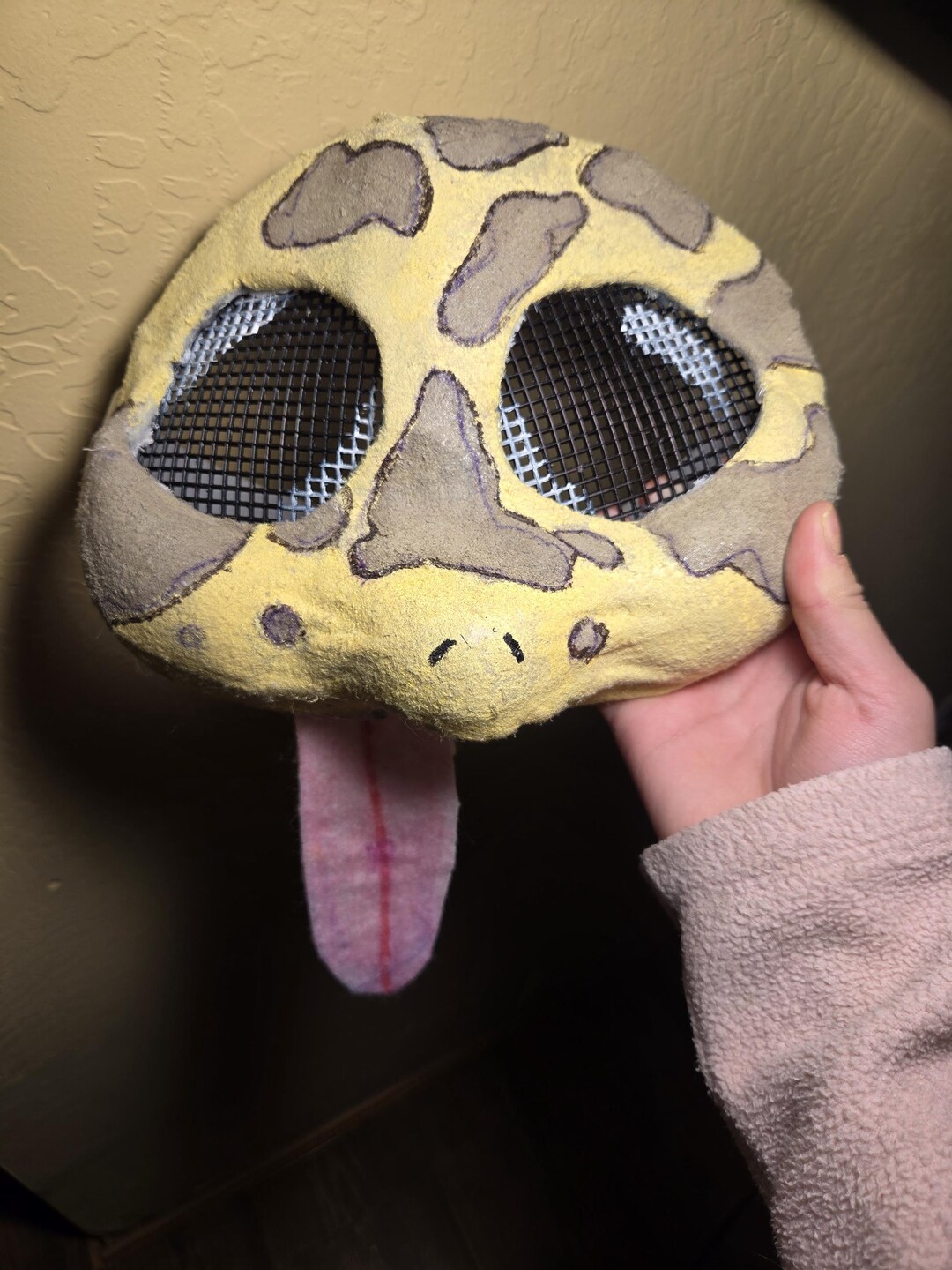 Leopard Gecko Therian Mask - Etsy