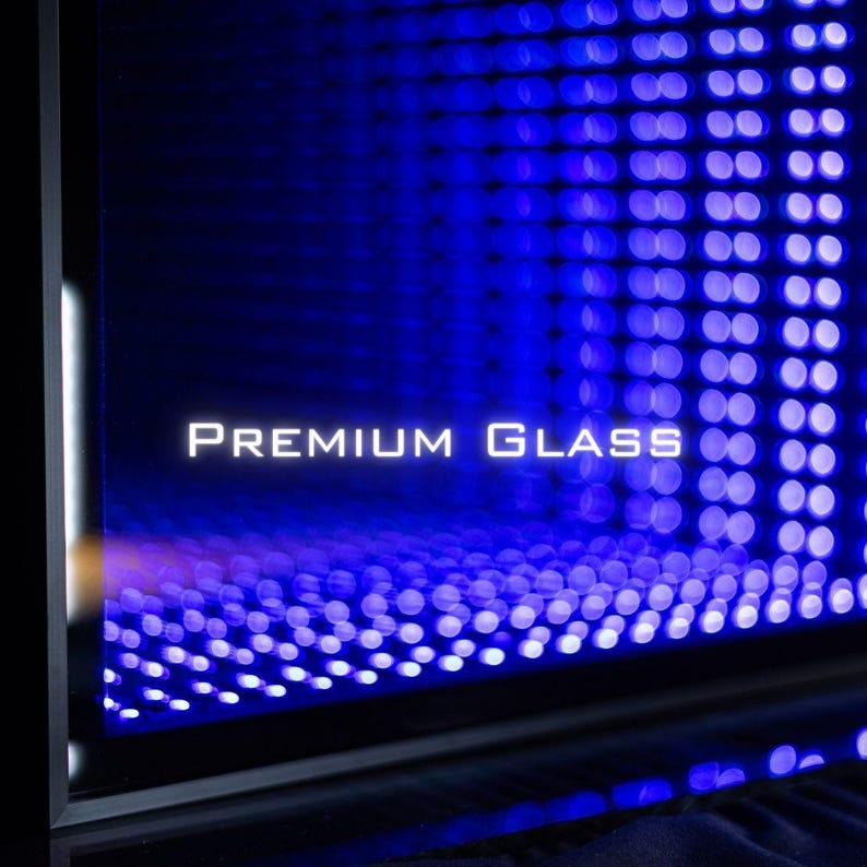LED Infinity Mirror - 16” X 20” - SPAACE R-2 | Premium Optical Illusion ...