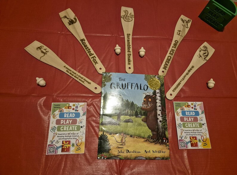 Gruffalo Story Themed Spatula Set - Etsy