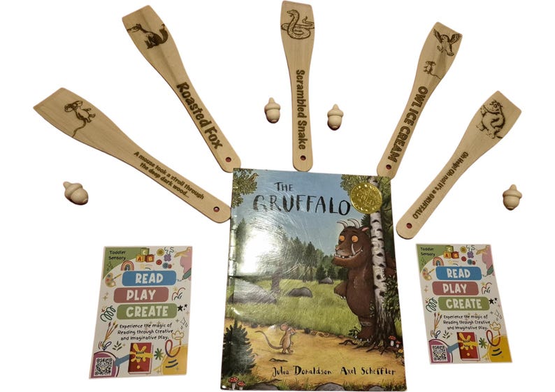 Gruffalo Story Themed Spatula Set - Etsy