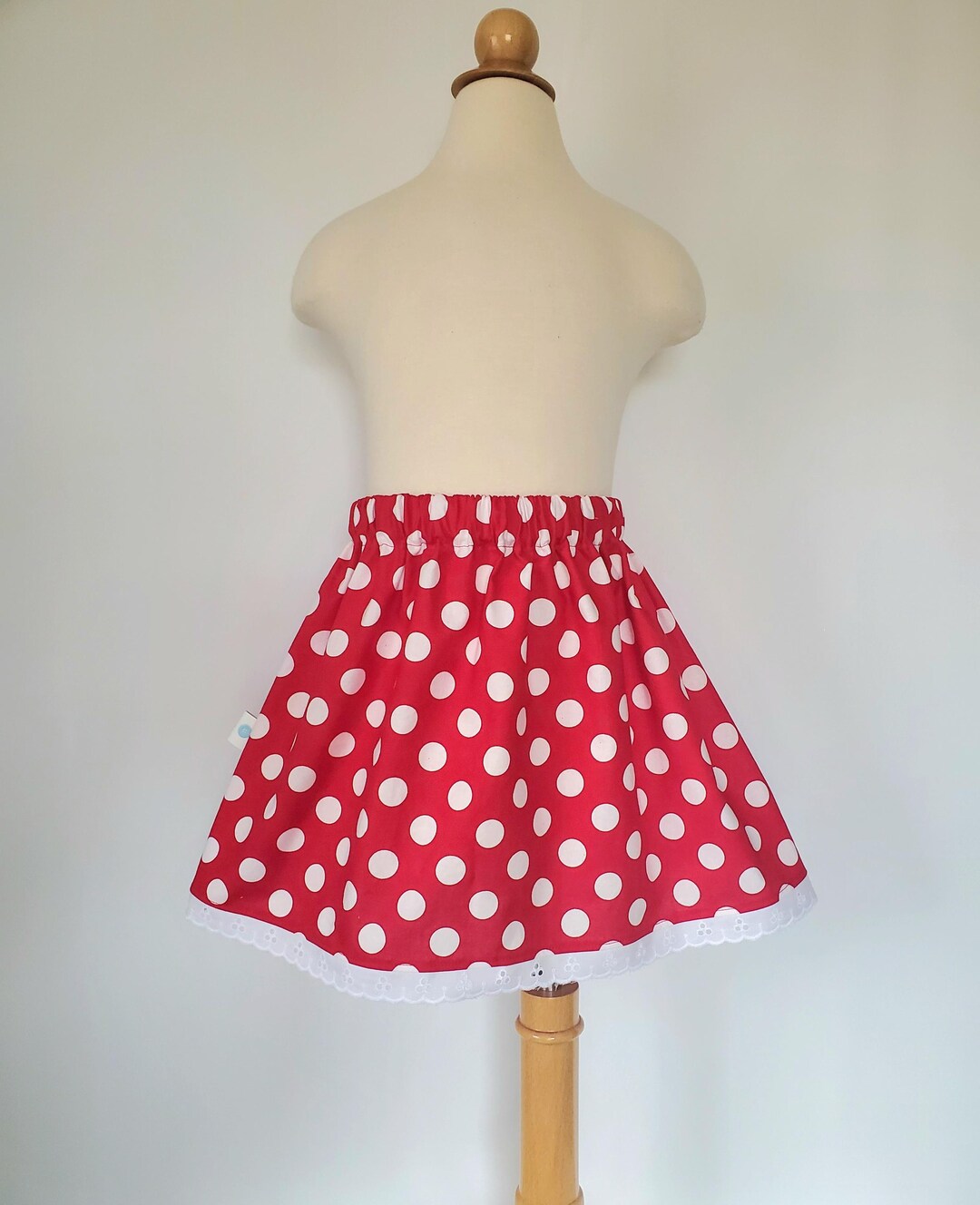 MINNIE MOUSE Skirt Tween Girls Size 9/10 11/12 Costume Disney Bounding ...