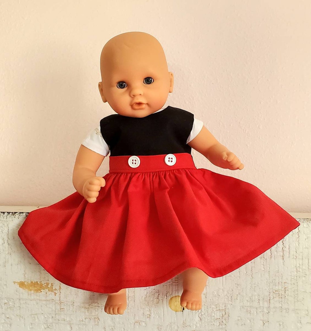12 INCH DOLL Baby Doll MICKEY Inspired Dress Corolle Mon Premier - Etsy