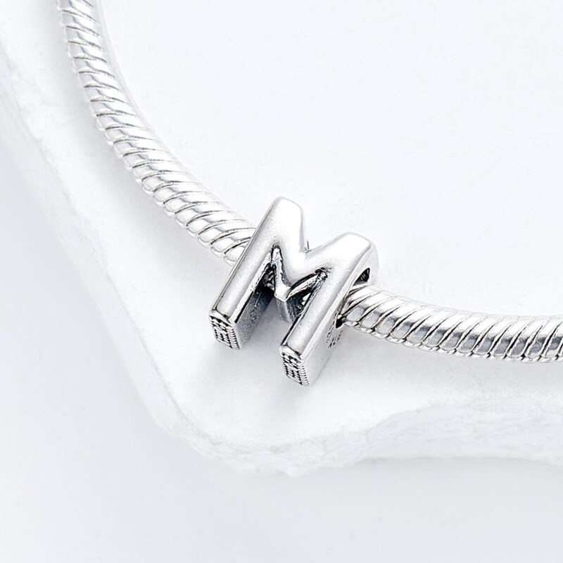 Letter Charm, - Etsy