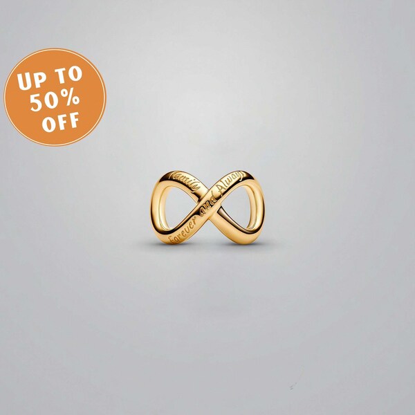 Infinity Charm - Etsy