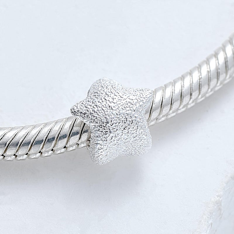 Pandora Textured Charm - Etsy