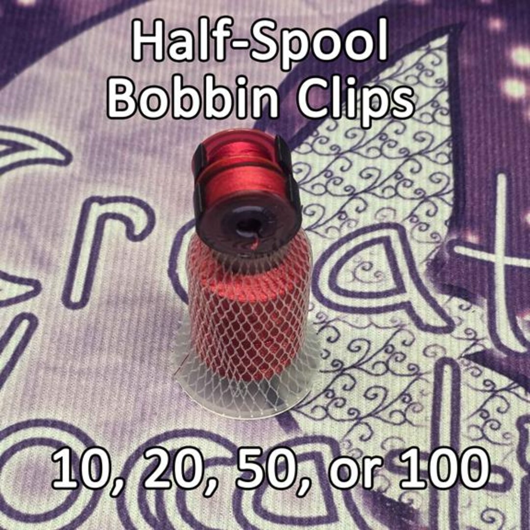 Half Spool Bobbin Clips - 10/20/50/100pack - Etsy