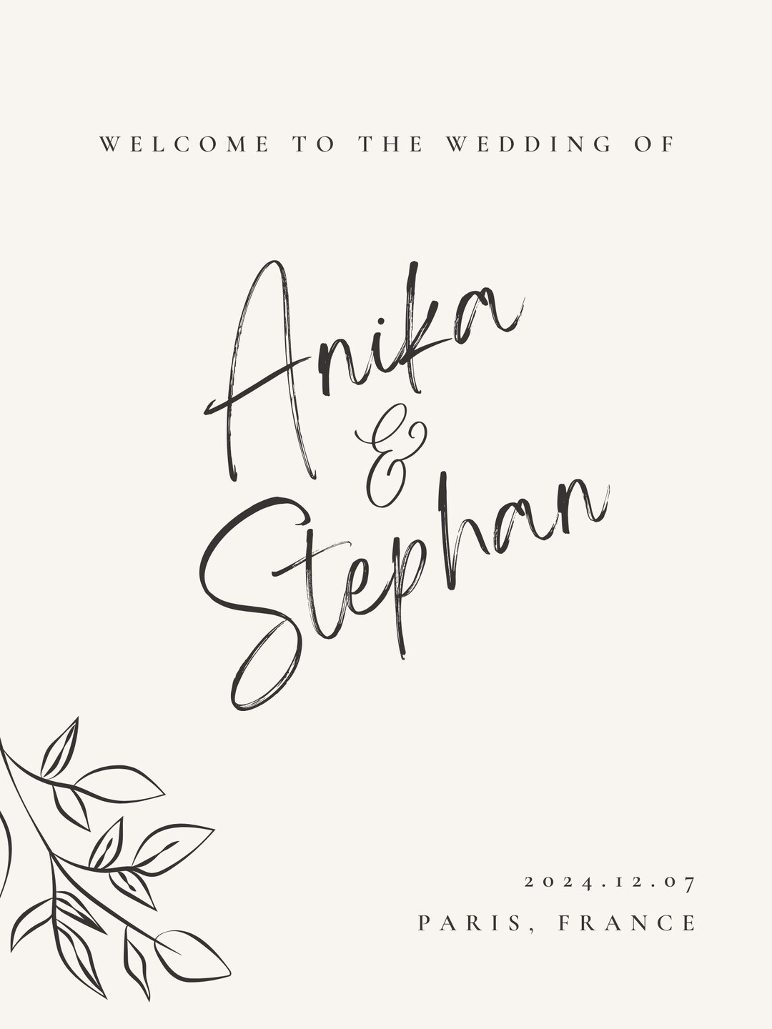 Digital Welcome Boards, Printable Welcome Boards, Custom Welcome Boards ...