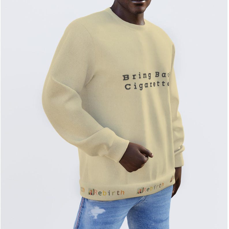 Bring Back Cigarettes Sweater, Cigarette, Smoker, Nostalgia, Vintage ...