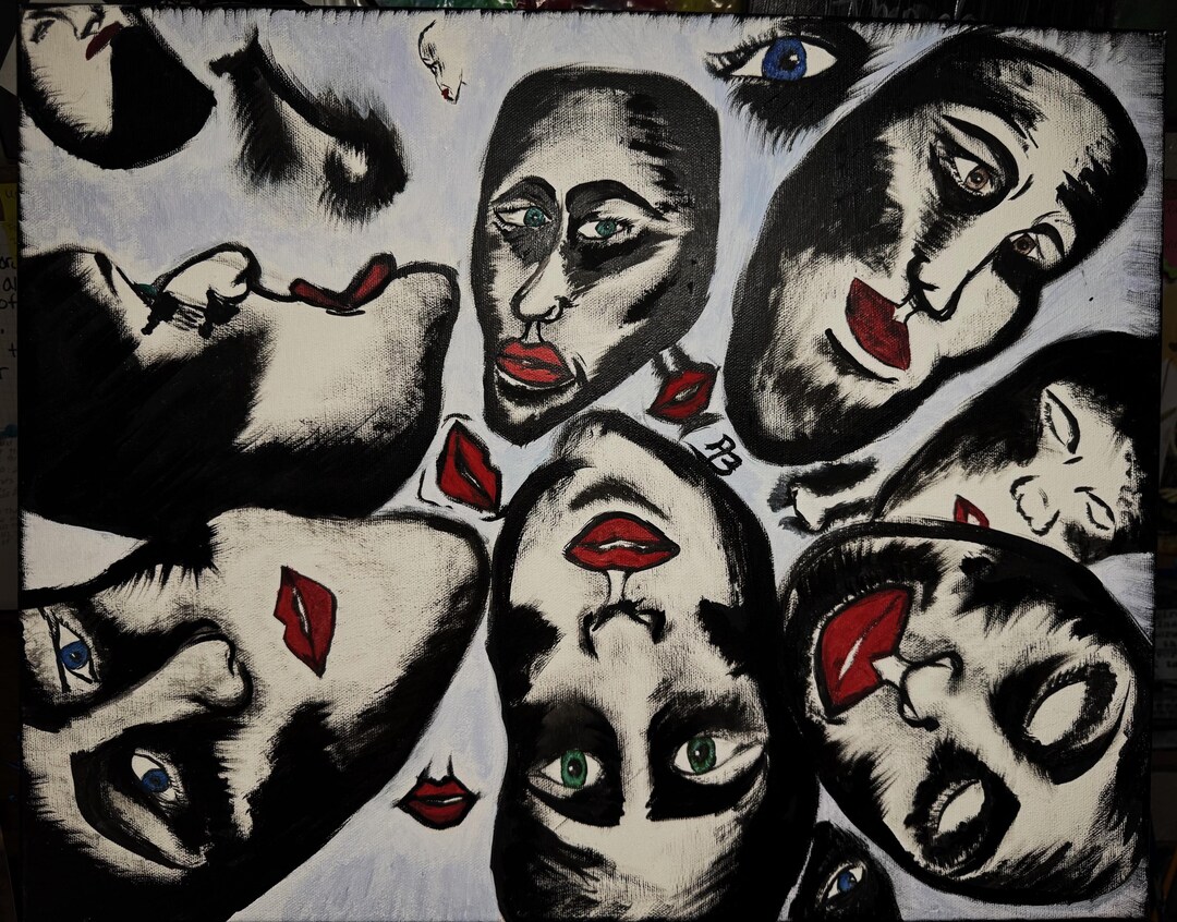 Composition of the Human Face - Etsy