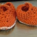 Booties Mary Janes Burnt Orange and Tan Handmade - Etsy