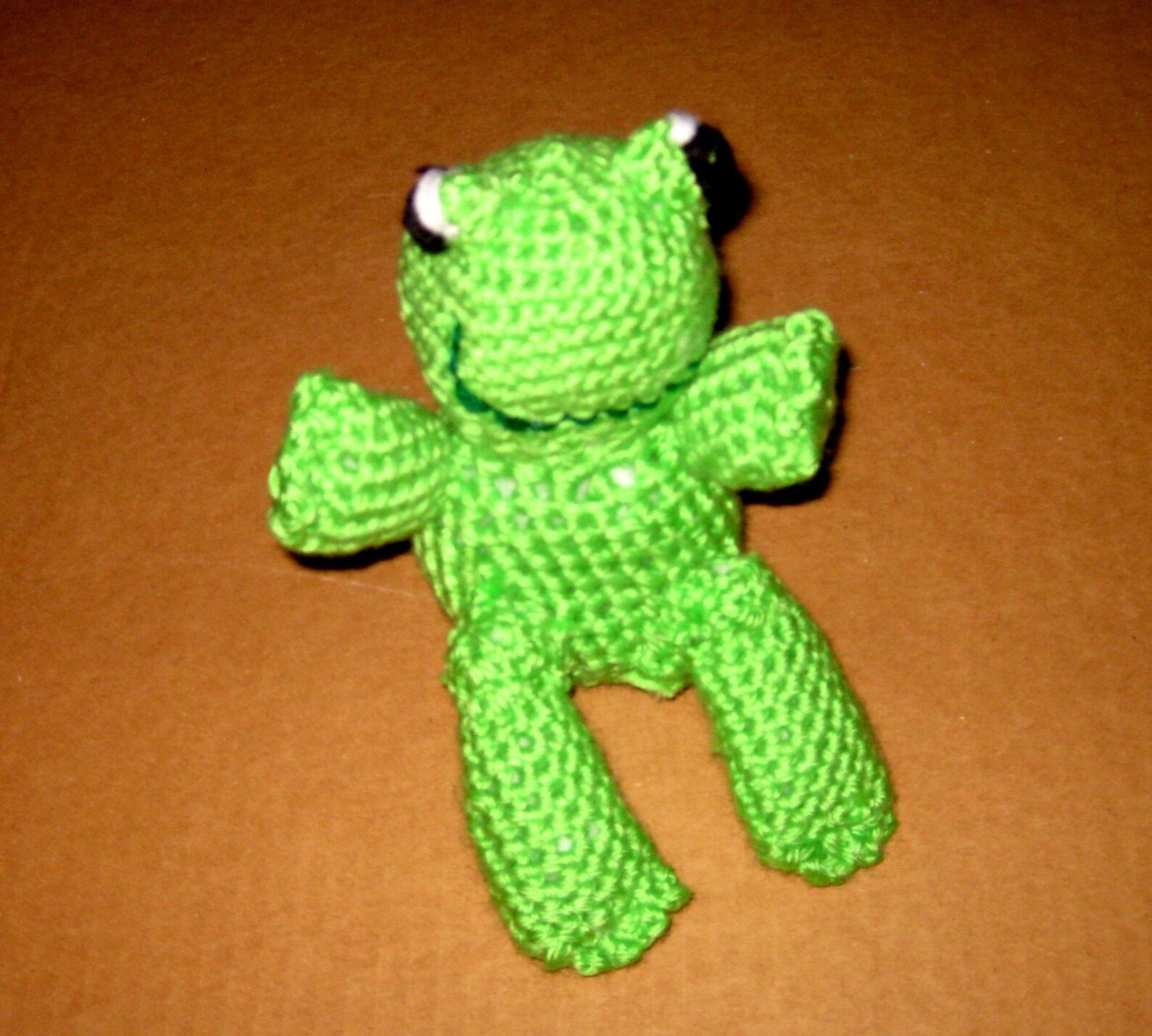 Frog Stuffed Toy Handmade Named Frankie Handmade - Etsy