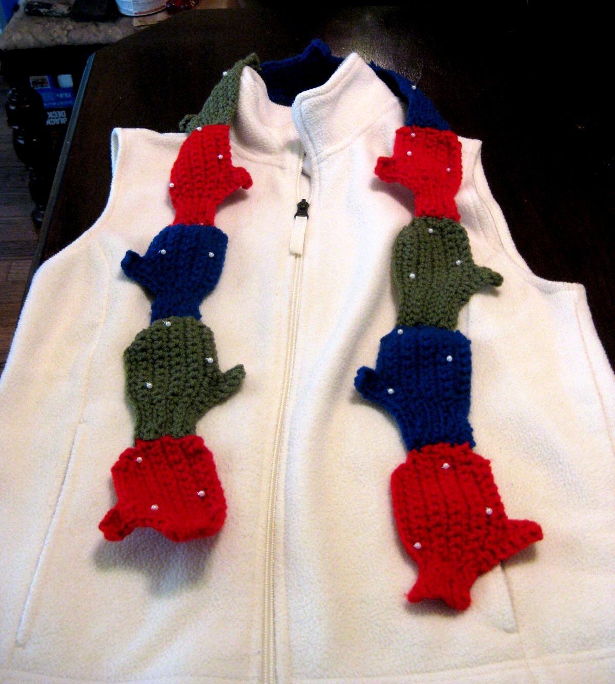 Scarf, Mittens, Handmade - Etsy