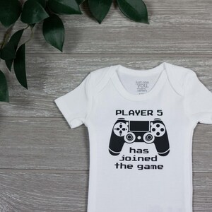 Player 3 Has Entered the Game Infant Bodysuit Baby Gamer - Etsy