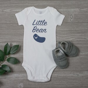 Little Bean Baby Outfit - Baby Bean Going Home Bodysuit - Pregnancy ...