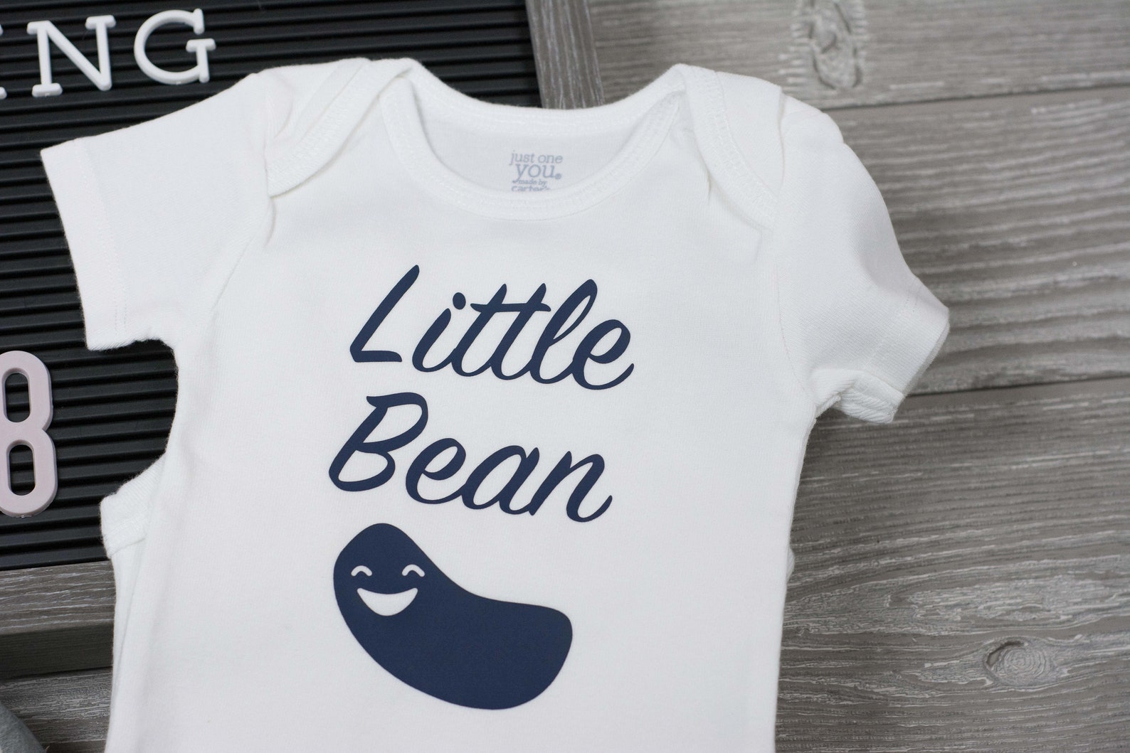 Little Bean Baby Outfit Baby Bean Going Home Bodysuit | Etsy