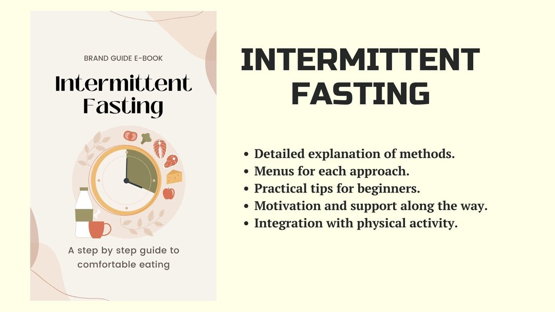 Intermittent Fasting: A Step-by-step Guide | Done for You Ebook, Canva ...