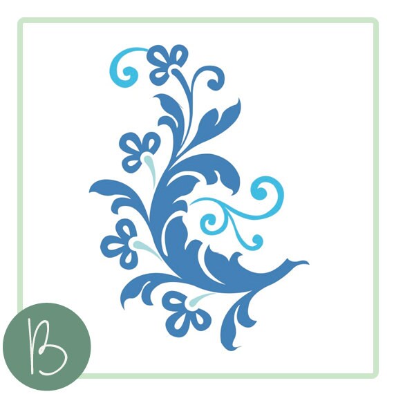 Flourish SVG File | Etsy