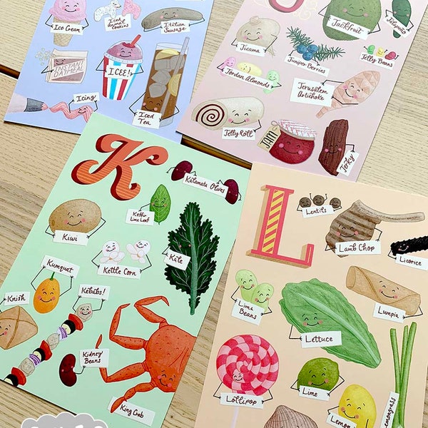 Set of Flash Cards - Etsy