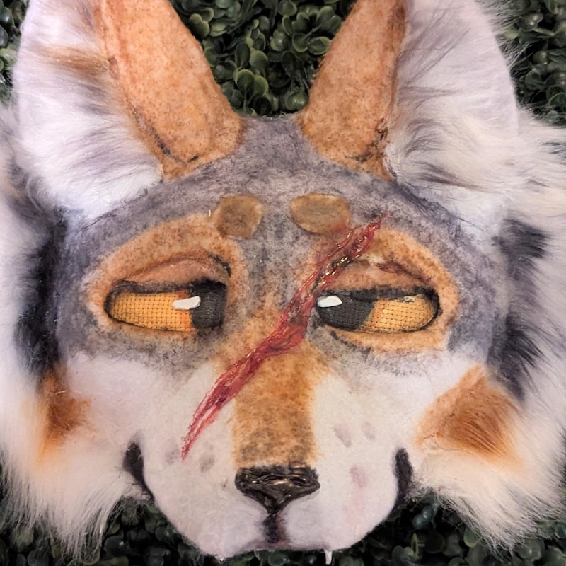 Coyote Mask - Etsy