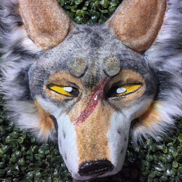 Therian Mask Coyote - Etsy
