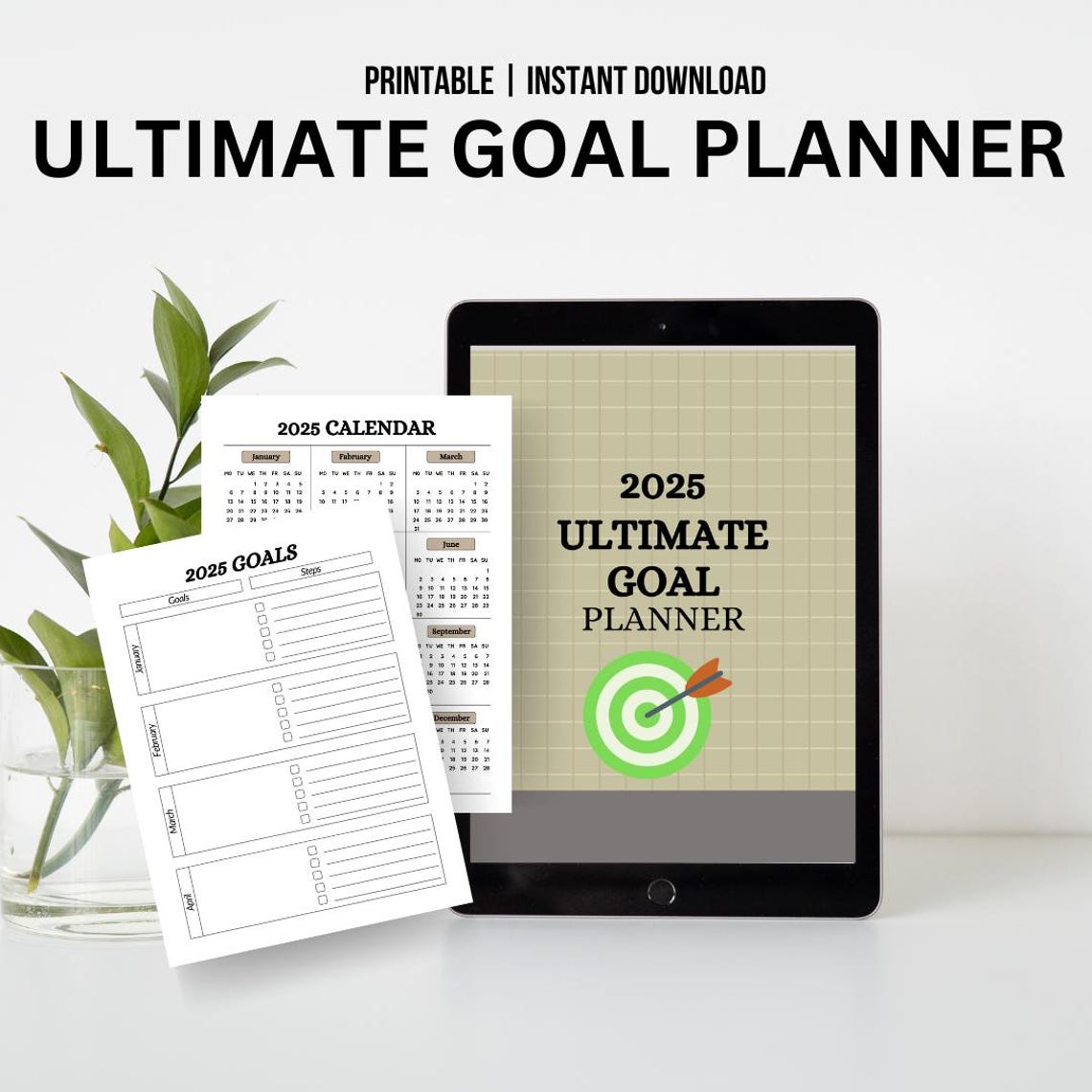 Ultimate Goal Planner, Goal Setting Journal, Productivity Planner, Life ...