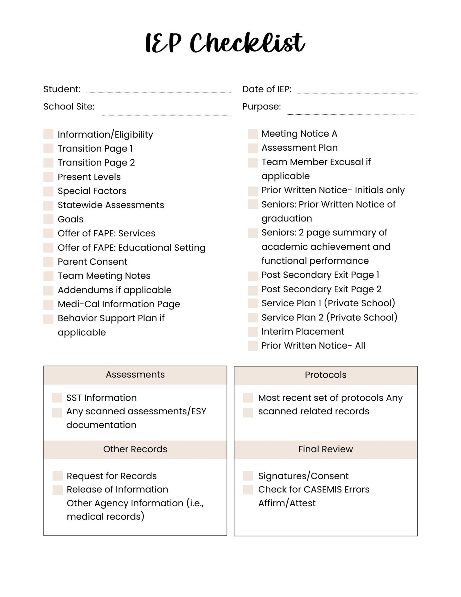 2025 SLP Planner | Speech Therapy Organizer & IEP Toolkit | Editable ...