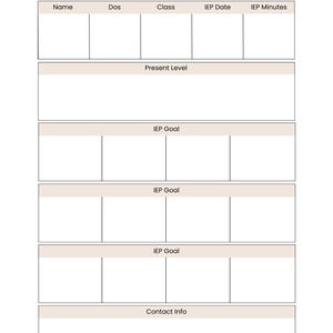 2025 SLP Planner | Speech Therapy Organizer & IEP Toolkit | Editable ...