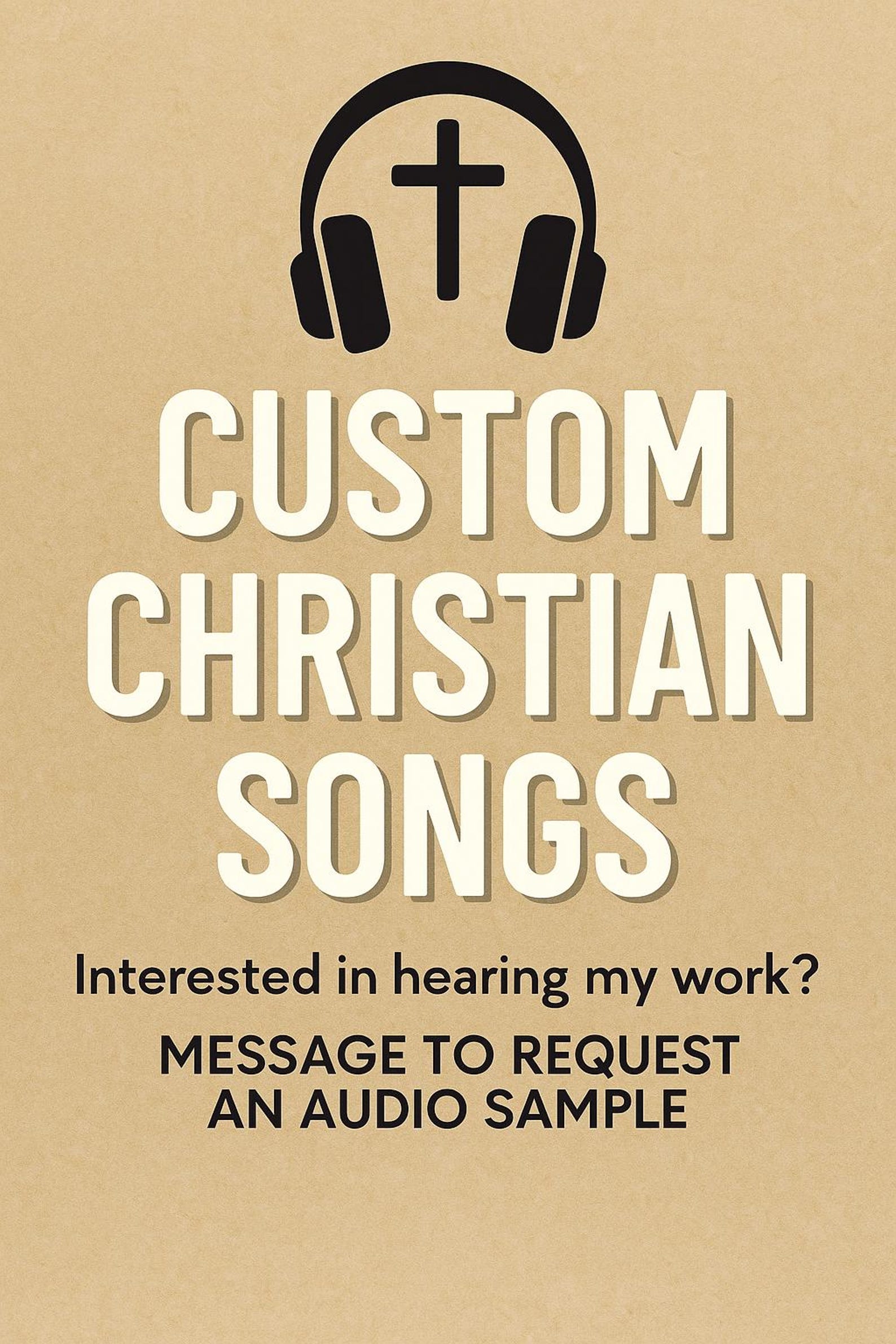 Custom Christian Song – Personalized Worship, Hymn, or Bible-inspired ...