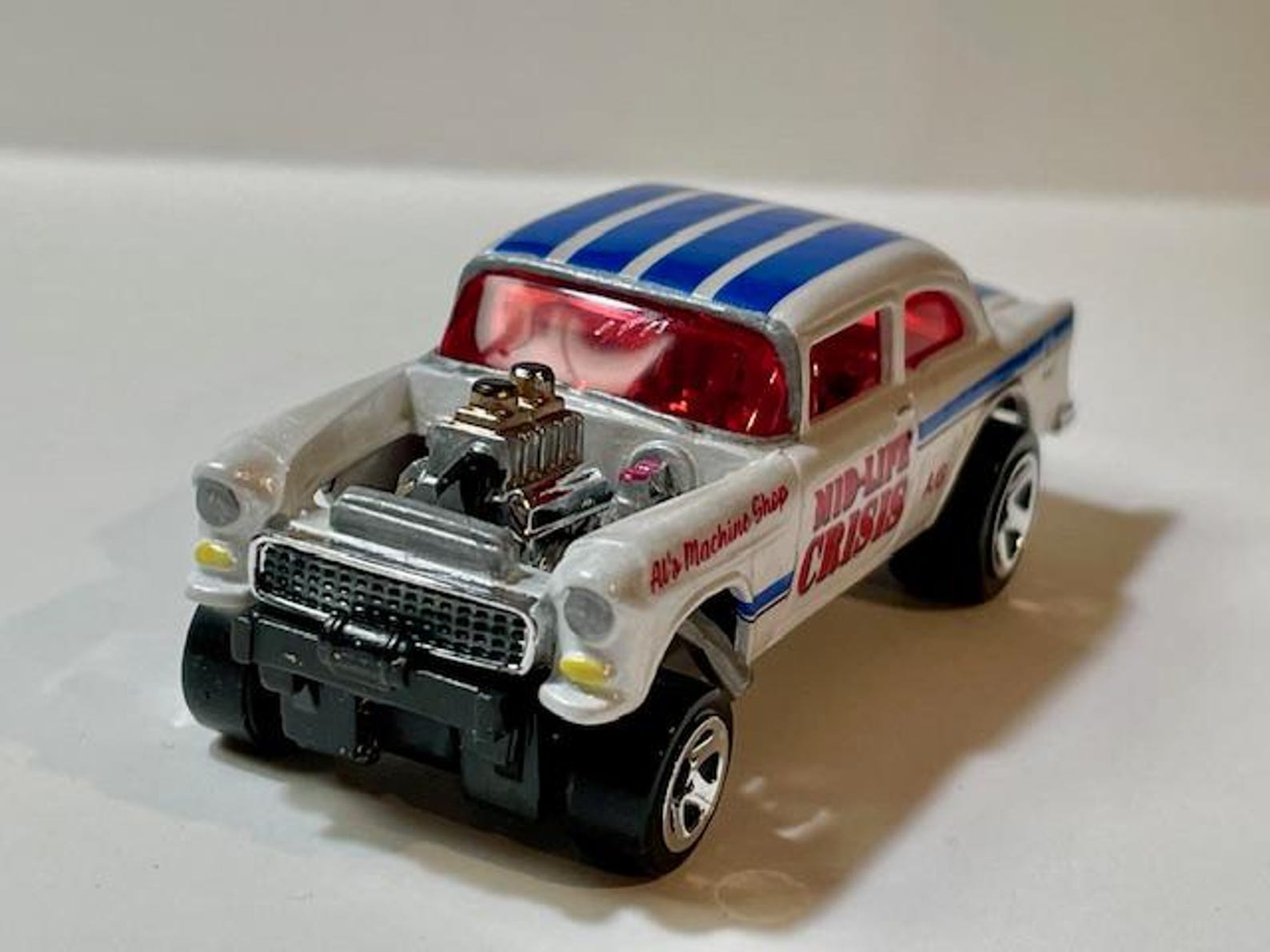 Hot Wheels - 55 Chevy Gasser - "mid-life Crisis" by Lance Norman - Etsy
