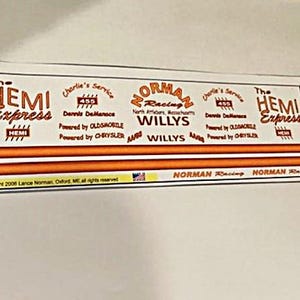 Custom "the HEMI Express" Drag Race Car Decals: 1/25 Scale Model - Etsy