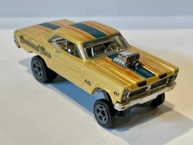 Custom Hot Wheels - Comet Gasser - "borrowed Time" by Lance Norman - Etsy