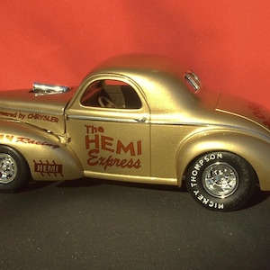 Custom "the HEMI Express" Drag Race Car Decals: 1/25 Scale Model - Etsy