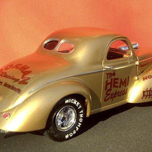 Custom "the HEMI Express" Drag Race Car Decals: 1/25 Scale Model - Etsy