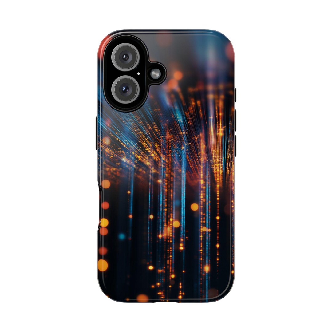 Reflective Matrix Data iPhone Case Tough iPhone Cases With Glowing ...