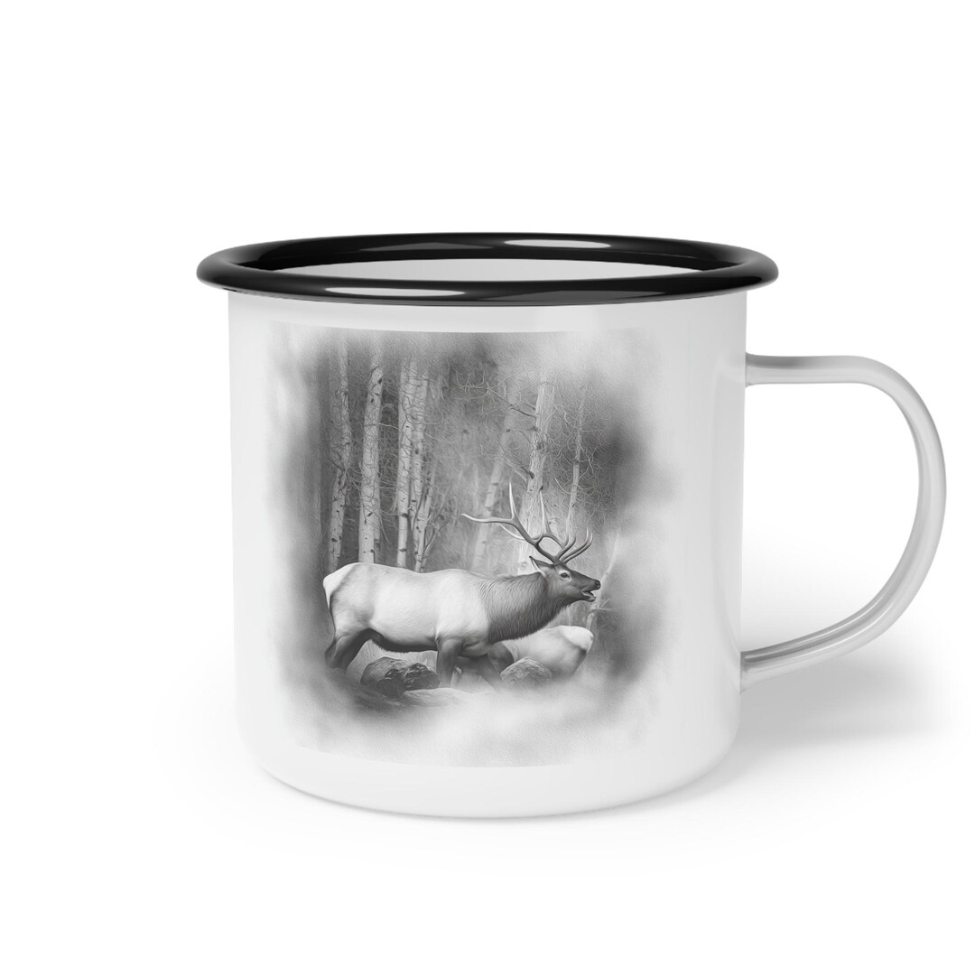 ELK GRANDE ENAMEL Camp Cup Elk Inspired Camping Cup Beautiful Nature ...