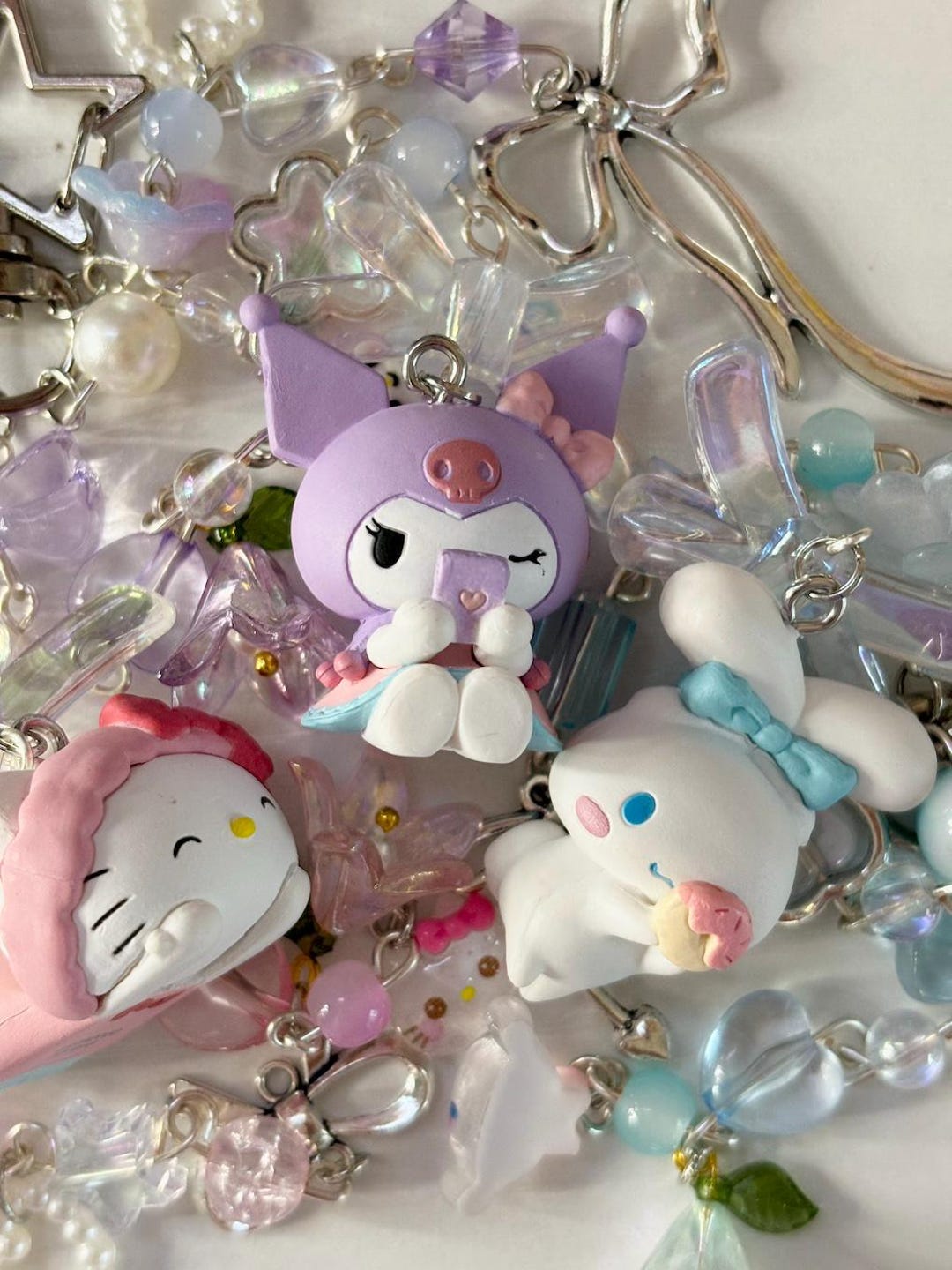 Dreamy Sanrio Trinket Keychains - Etsy