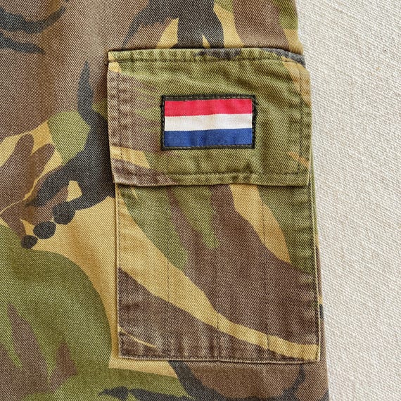 Vintage 90's Royal Netherlands Army Military Camoufla… - Gem