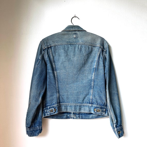 Vintage 70s Lee Riders Denim Jacket. Size 40R - Gem