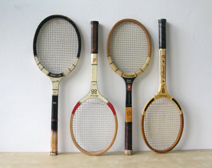 Vintage Tennis Racket - Etsy