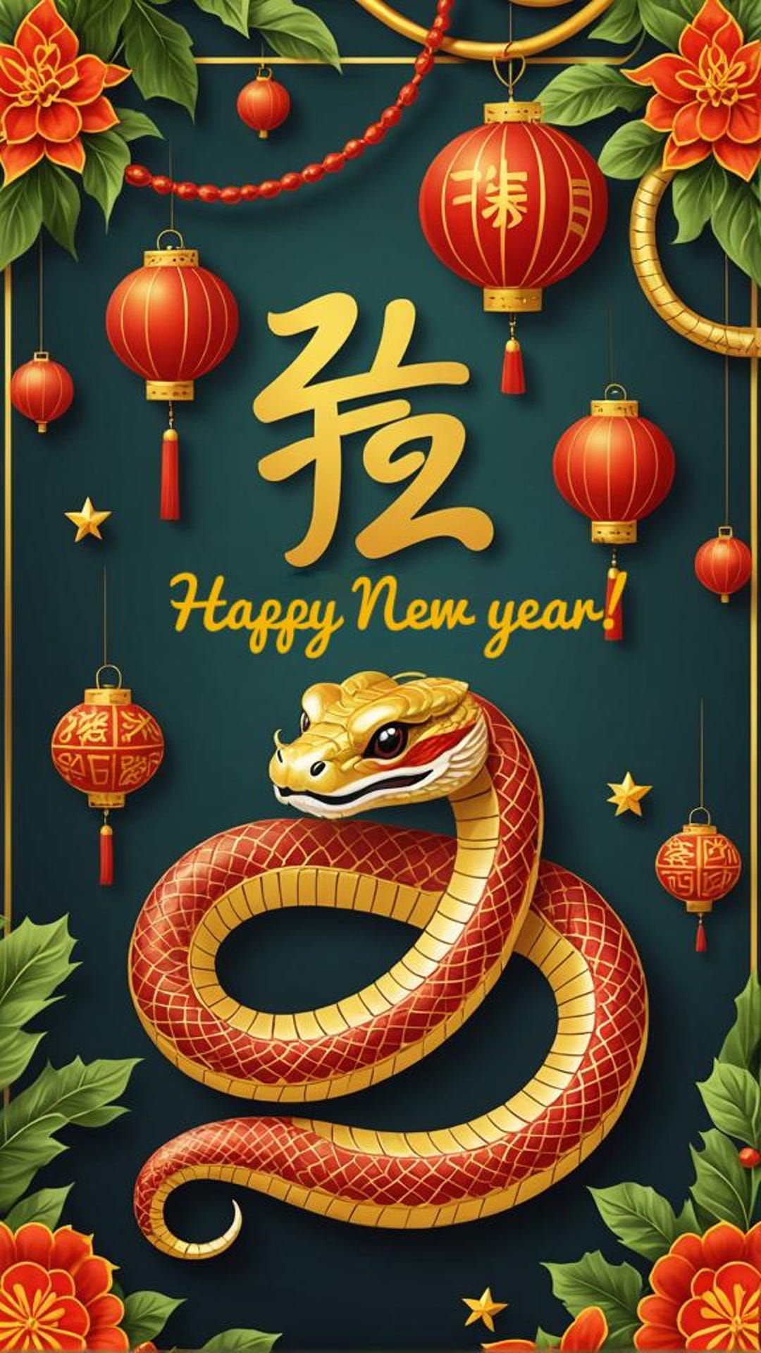 Digital Happy New Year Cards - Etsy