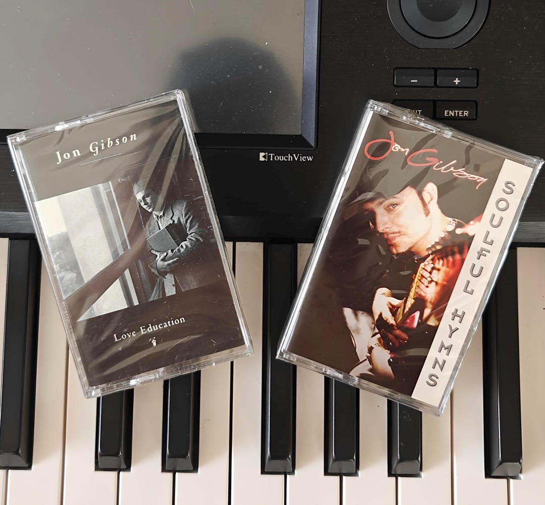 New, Rare, Signed Jon Gibson Casstte Tapes - Etsy