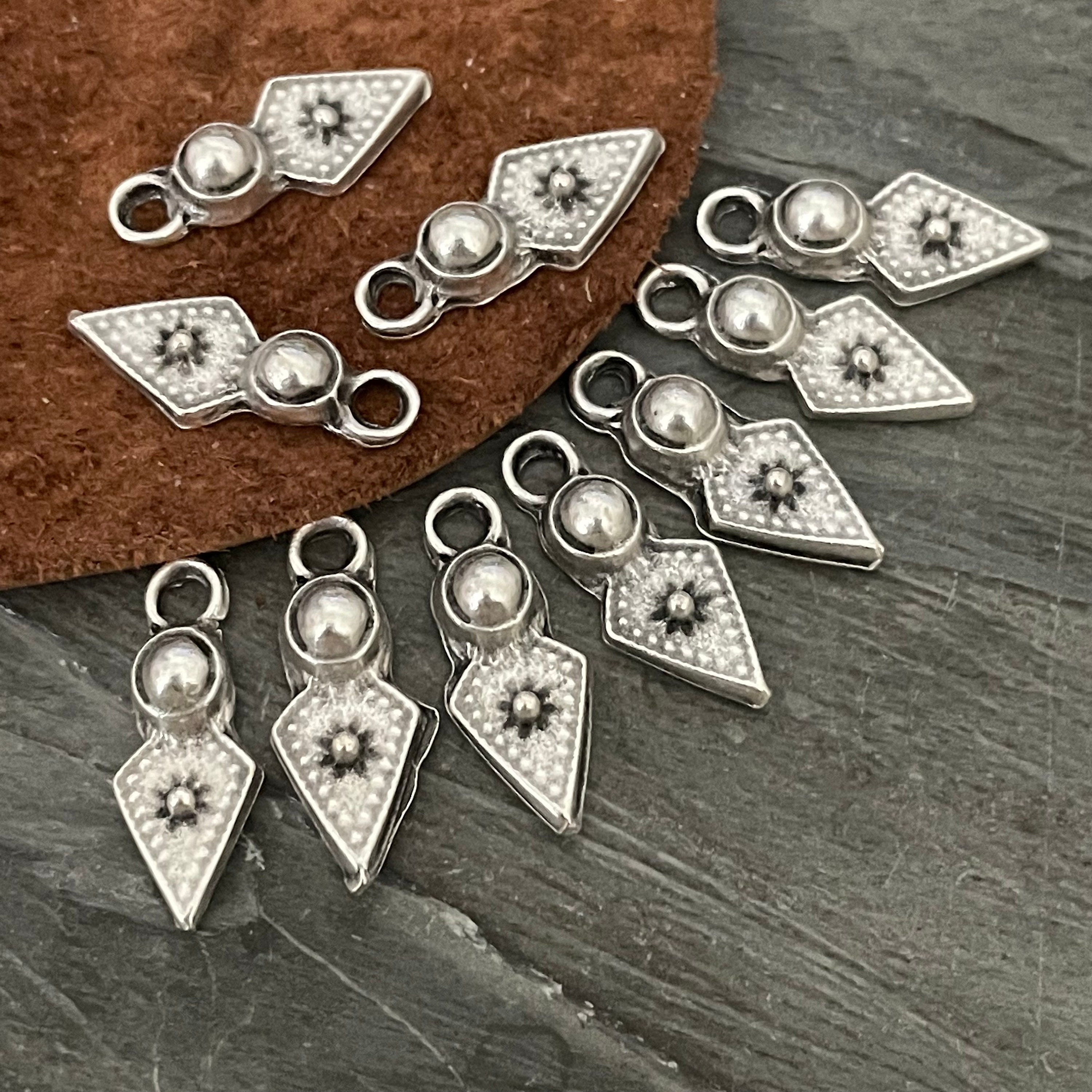 10 Pieces Petite Earring Necklace Drops for Jewelry Making . Mini Drops ...