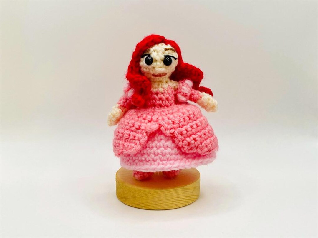 Seaside Princess Crochet Doll Pattern - Etsy