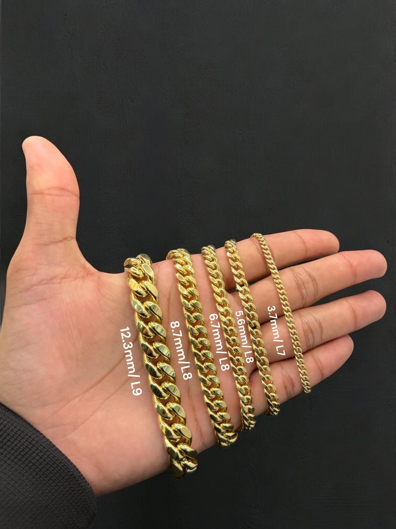 14k Gold Cuban Link Bracelet, Statement Jewelry - Etsy