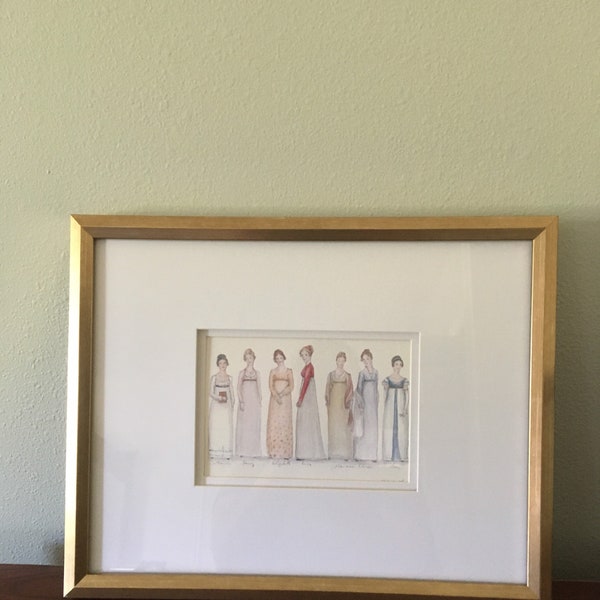 Jane Austen Poster - Etsy