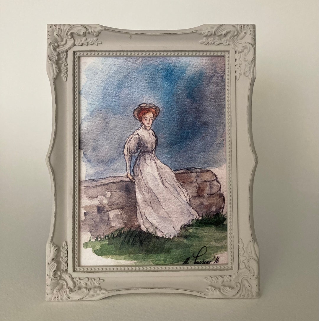 Anne in Hester Gray’s Garden. Anne of the Island Art Print. - Etsy